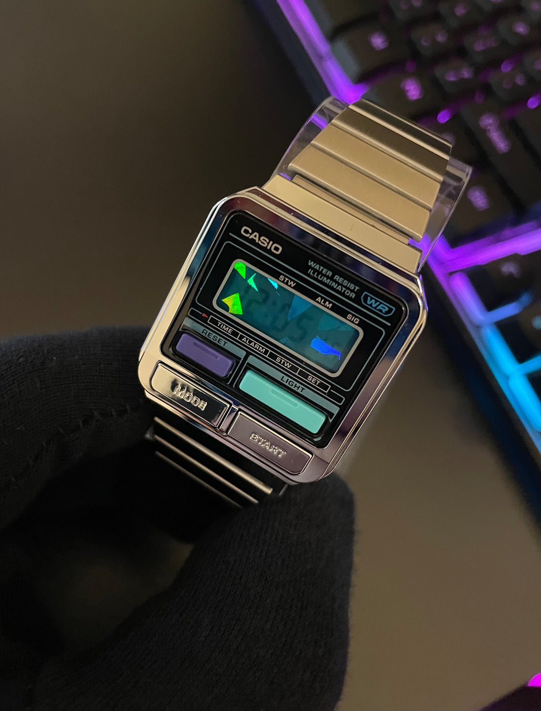 Retro Steel Watches - Customized Vintage Retro Digital Casio Watches ...