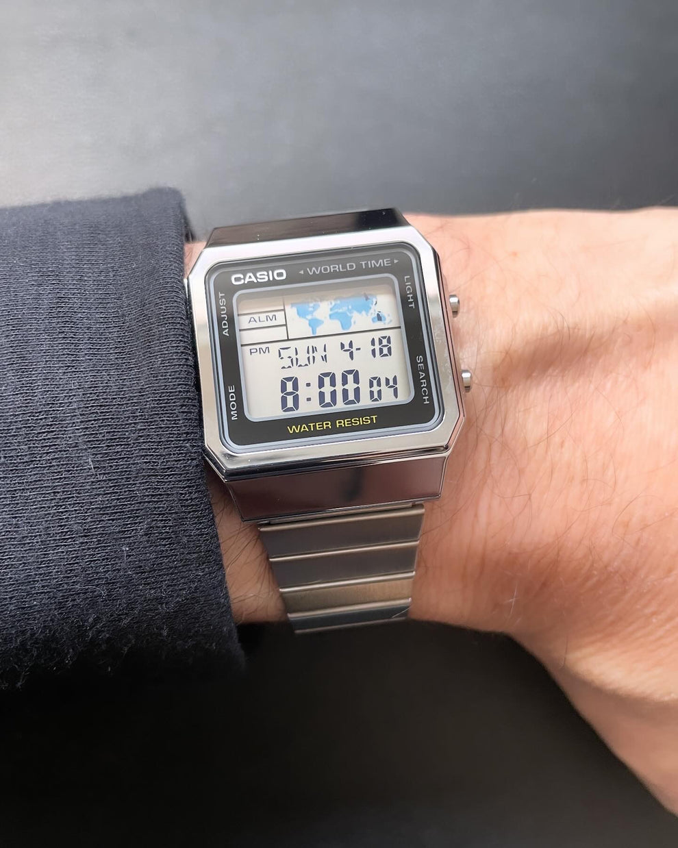 Retro Logic - Customized Vintage Retro Steel 80's 90's Casio Watch ...